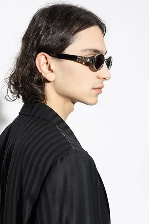 Dsquared2 Sunglasses With Geometric Application - Silver