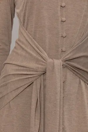 GANNI Dress With Tie Detail