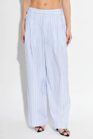 Rag & Bone Striped Cotton Trousers
