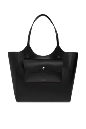 Furla Lea Medium Shopper Bag Black