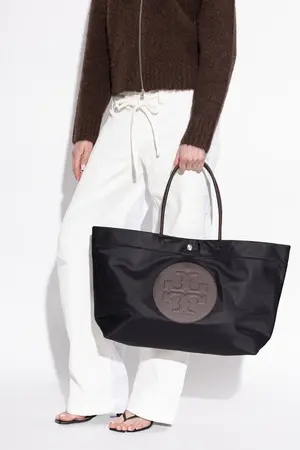 Tory Burch Ella Shopper Bag - Black