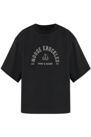 Moose Knuckles True North T-shirt - Black