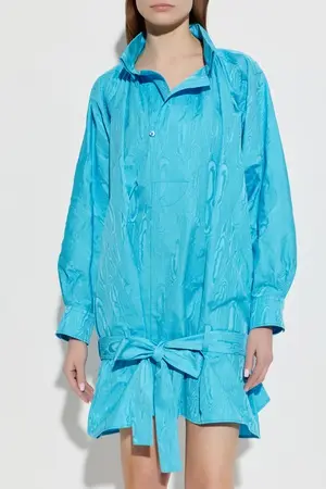Kenzo Loose-fit Belted Dress
