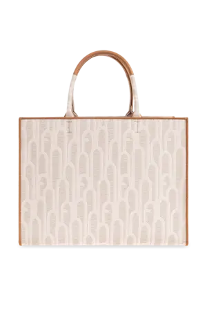 Furla Large Shopper Bag - Cream
