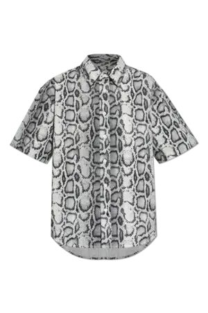 Carhartt Work In Progress Snake Camo Shirt - Grey