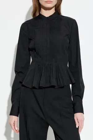 Alexander McQueen Cotton Shirt - Black