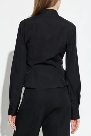 Alexander McQueen Cotton Shirt - Black