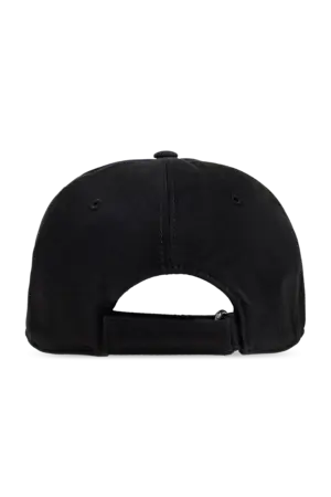 Iceberg Baseball Cap With Embossed Logo - Black