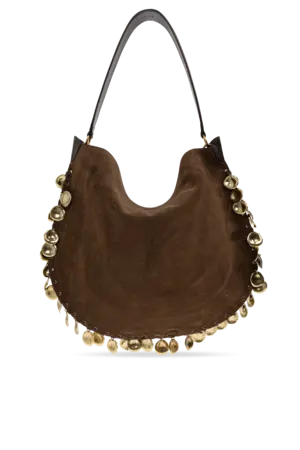 Isabel Marant Oskan Hobo Shoulder Bag - Brown