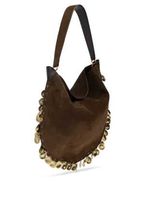 Isabel Marant Oskan Hobo Shoulder Bag - Brown