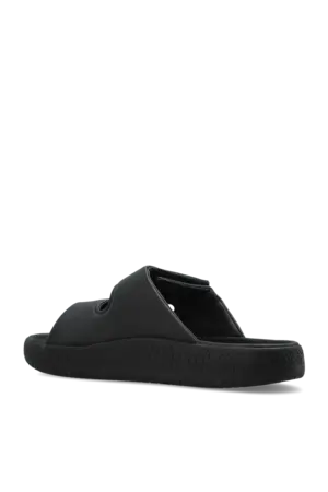 VEJA Etna Bold Leather Slides - Black