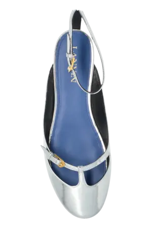 LANVIN Mary Jane Ballerinas - Silver
