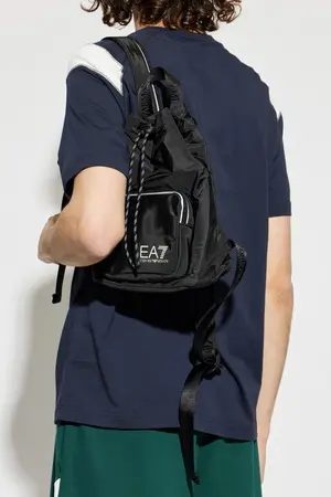 EA7 Logo Backpack