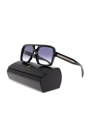 DB EYEWEAR BY DAVID BECKHAM Rectangle Sunglasses - Black