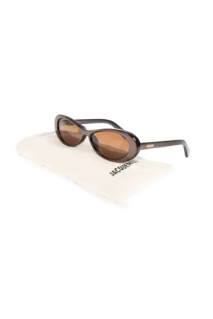 Jacquemus Oval Frame Sunglasses
