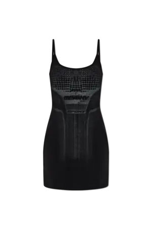 MISBHV Logo Mini Dress - Black