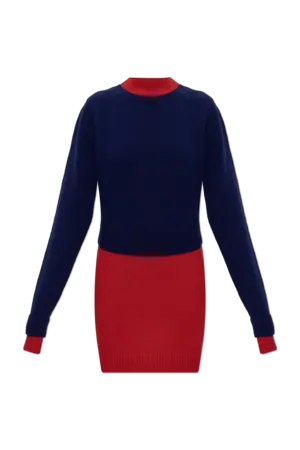 JIL SANDER Wool Dress - Multicolour