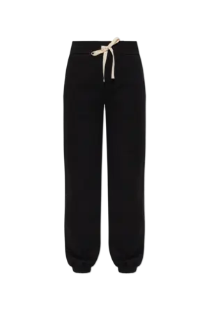 JIL SANDER Ribbed Cuffs Sweatpants