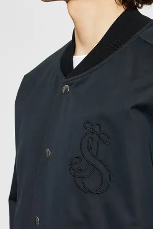 JIL SANDER Logo Bomber Jacket