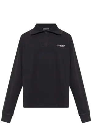 Acne Studios Sweatshirt With Logo - Black
