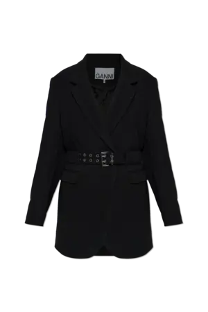 Ganni Belted Outerwear For Women