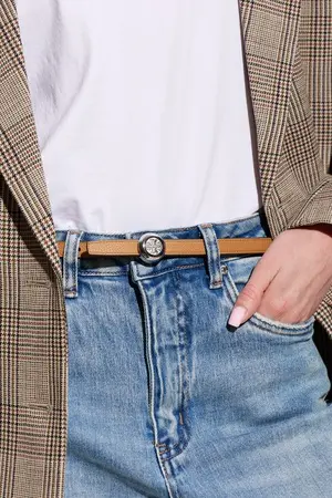 Tory Burch Reversible Belt - Brown