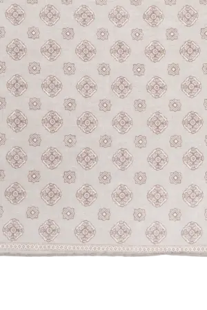 Eleventy Patterned Pocket Square - Grey