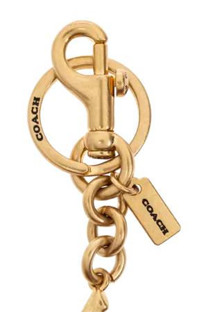 COACH Keychain With Cherry-shaped Charm - Red