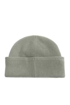 Stone Island Cap With Logo Patch - Green