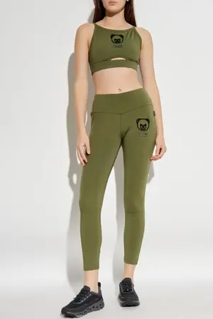 Moschino Leggings With Raised Logo