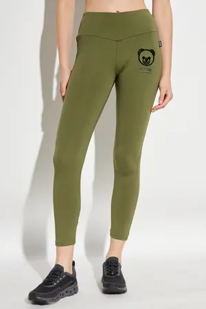 Moschino Leggings With Raised Logo