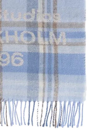 Acne Studios Wool Scarf - Blue