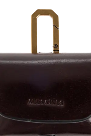 ALLSAINTS Leather Case For Airpods - Brown
