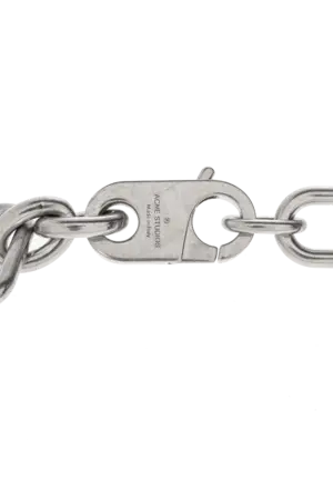 Acne Studios Necklace With Padlock Pendant
