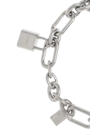 Acne Studios Necklace With Padlock Pendant