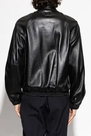 Acne Studios Leather Jacket - Black