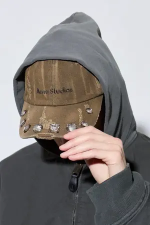 Acne Studios Baseball Cap - Brown