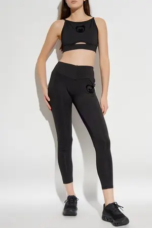 Moschino Lingerie-inspired Camisole Top - Black