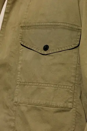 Stone Island Shirt With Pocket - Green