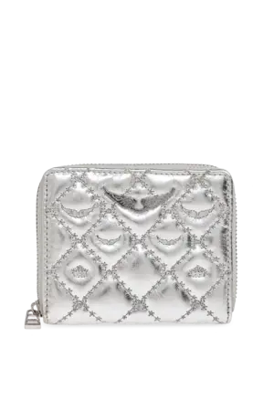 Zadig&Voltaire Leather Wallet - Silver