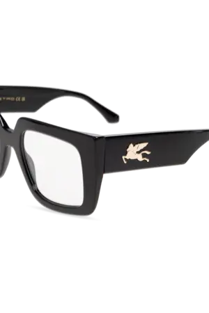 Etro Rectangle Eyeglasses - Black