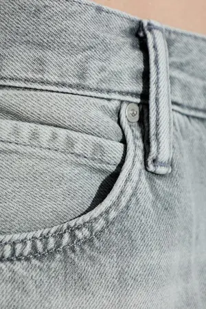 ALLSAINTS Lenny Wide Leg Jeans - Grey