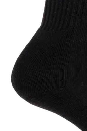 Moose Knuckles Logo Ankle Socks - Black