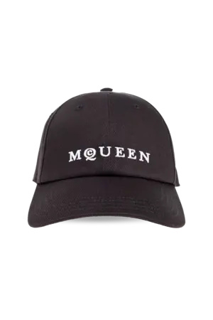 Alexander McQueen Baseball Cap - Black
