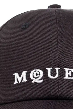 Alexander McQueen Baseball Cap - Black