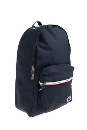 EA7 Backpack With Logo - Navy Blue