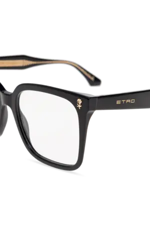 Etro Rectangle Eyeglasses - Black