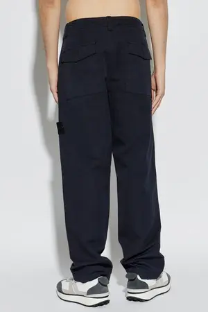 Stone Island Loose-fit Trousers - Navy Blue