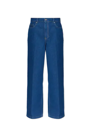 Maison Kitsuné Wide-leg Jeans - Blue