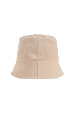 Marni Hat With Embroidered Logo - Beige